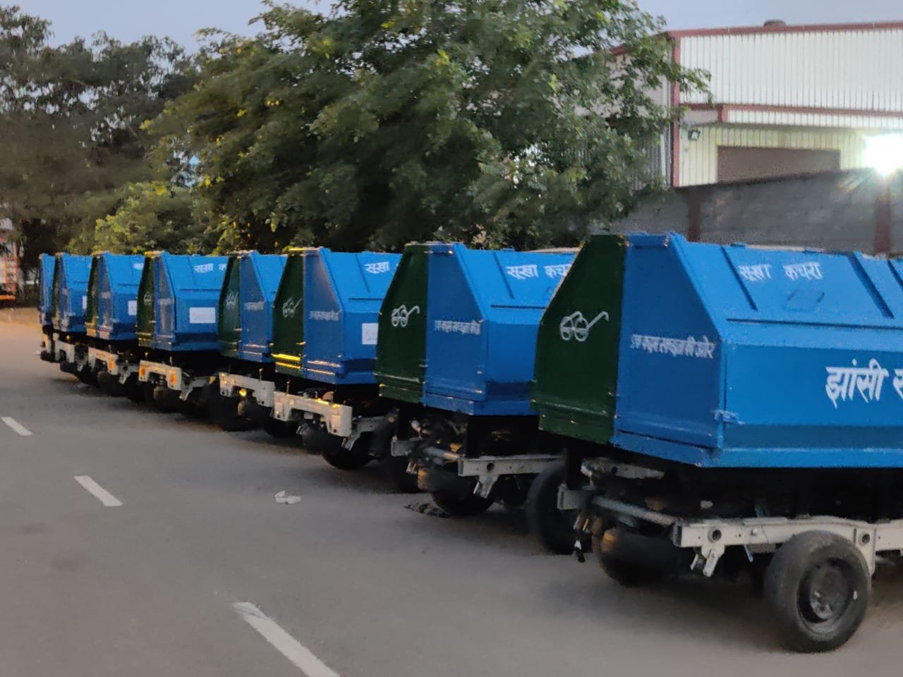 Mini Garbage Tipper Manufacturers | Aman Cleaning Equipments